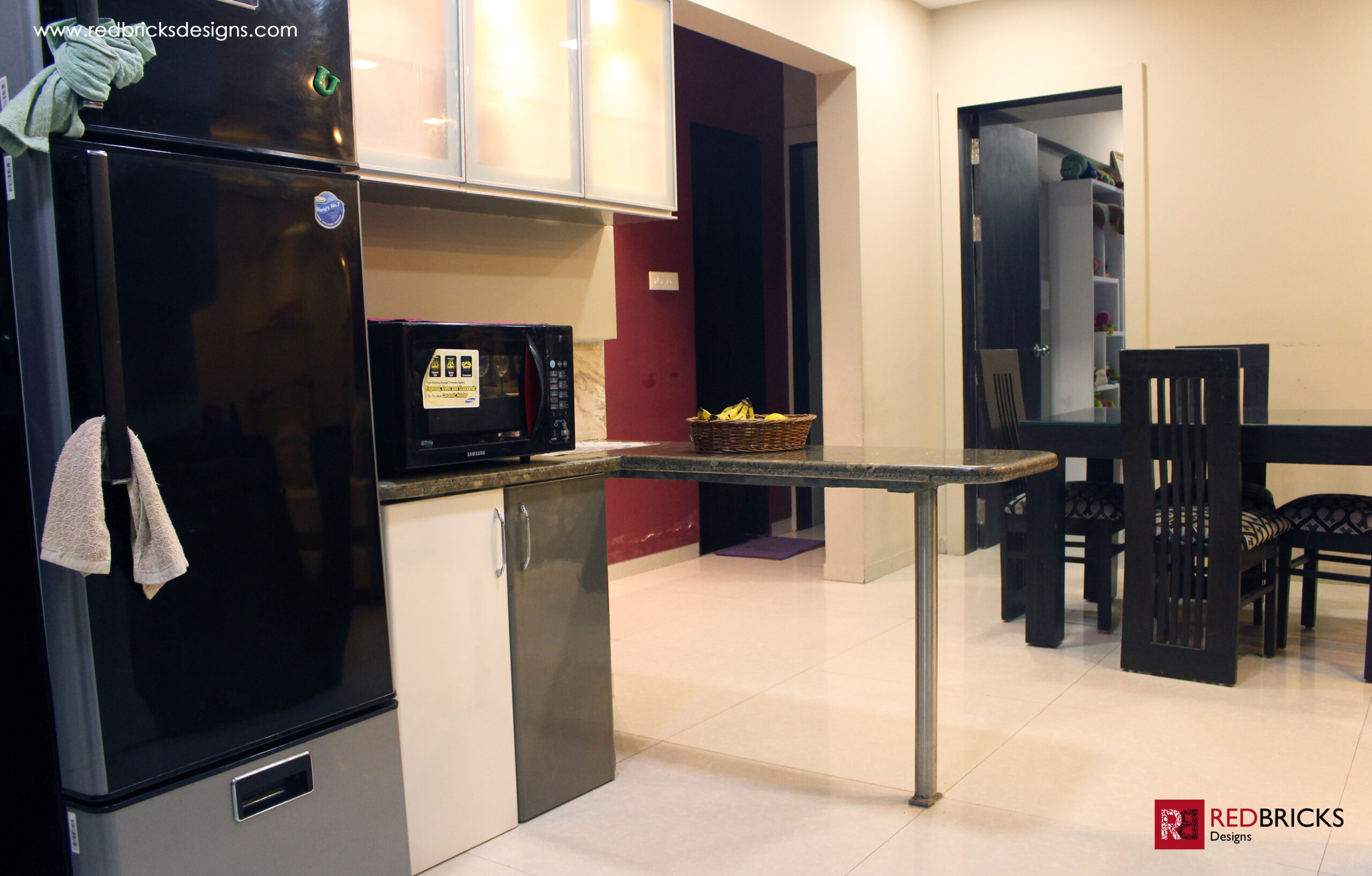 21 Kitchen-breakfast-table- design- Balewadi-pune – RedBricks Designs ...