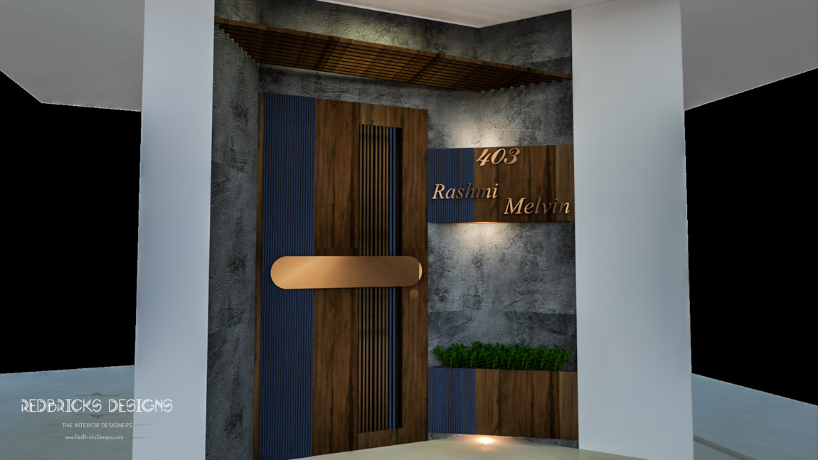 The Entrance Design Concept to Design – RedBricks Designs – Best ...